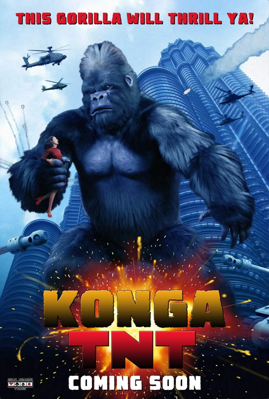 Konga TNT | Godzilla land wiki Wiki | Fandom