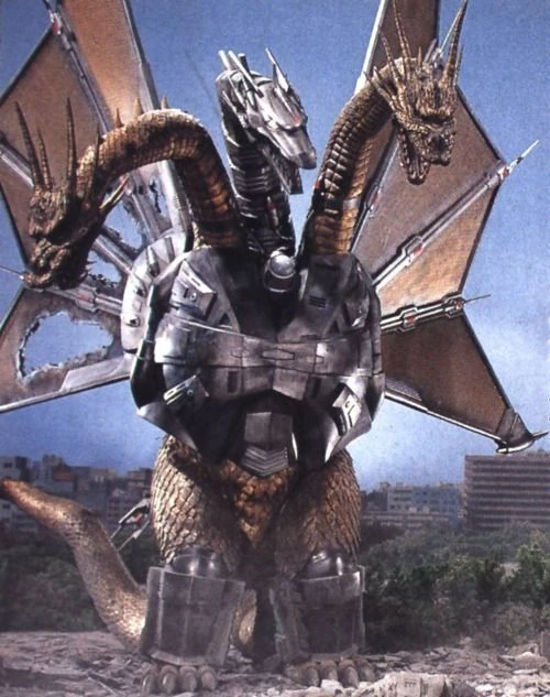 Mecha King Ghidorah (Yoshu Era) | Zilla Fanon Wiki | Fandom