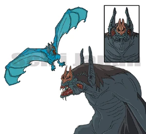Giant Bat | Godzilla: The Series Wikia | Fandom