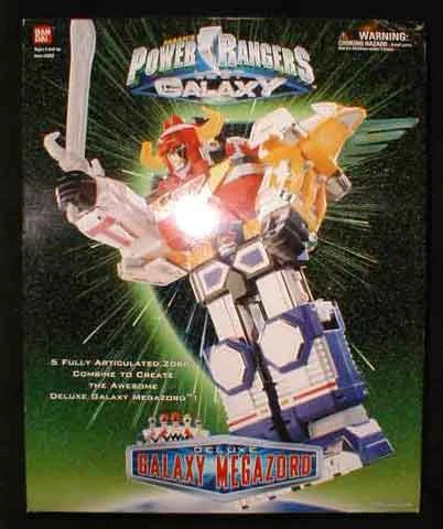 Deluxe Galaxy Megazord | Power Rangers LG: Galactic Military Police ...