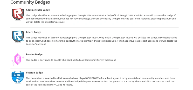 Badges | GoingTo2014 Wiki | Fandom