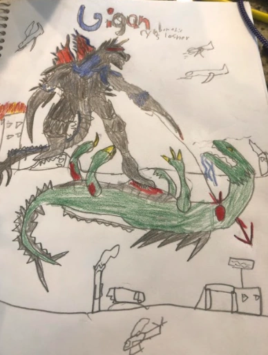 Gigan(Rtas) | Gojipedia Book Crossover Wiki | Fandom