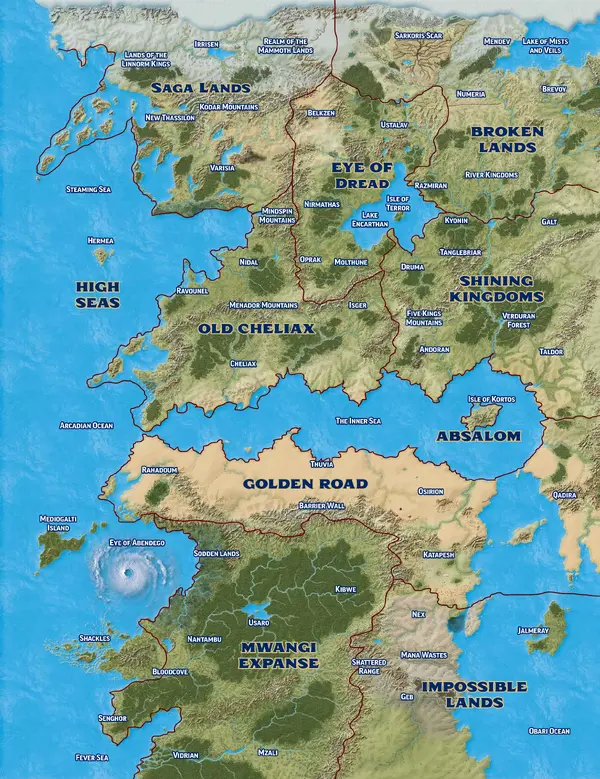 Портал:Географія/Карта | Вікі Golarion | Fandom