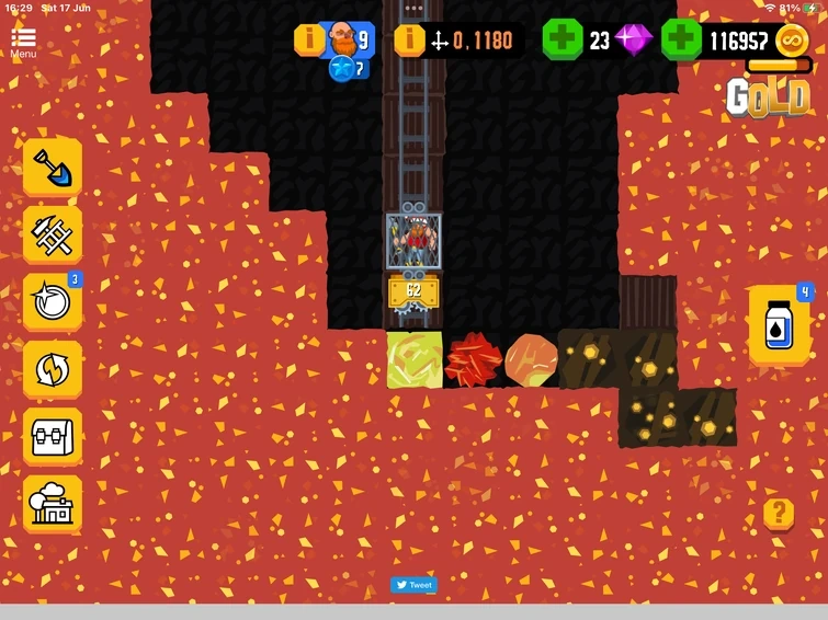 The magma layer | Gold Digger FRVR Wiki | Fandom