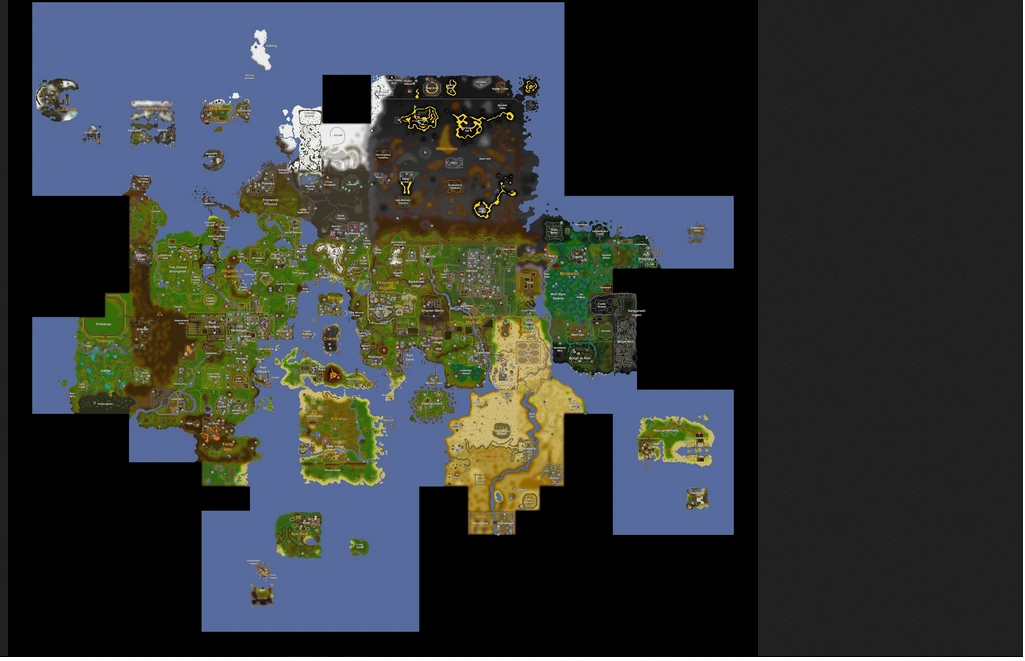 Map | Golden age rsps Wiki | Fandom