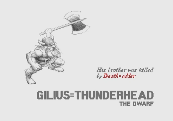 Gilius Thunderhead | Golden Axe Wiki | Fandom