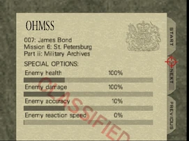 Difficulty levels | GoldenEye Wiki | Fandom