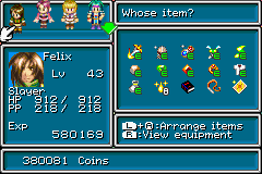 Equipment | Golden Sun Universe | Fandom