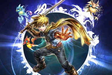 Golden Sun Battle Background