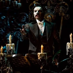 Norm Lewis Phantom Makeup