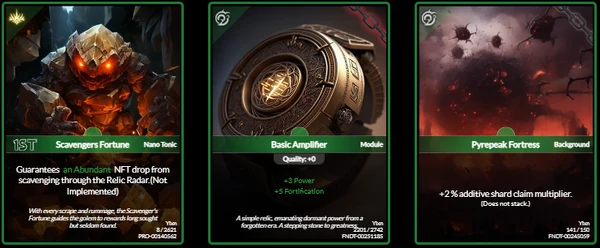 NFT Rarities | Golem Overlord Wiki | Fandom