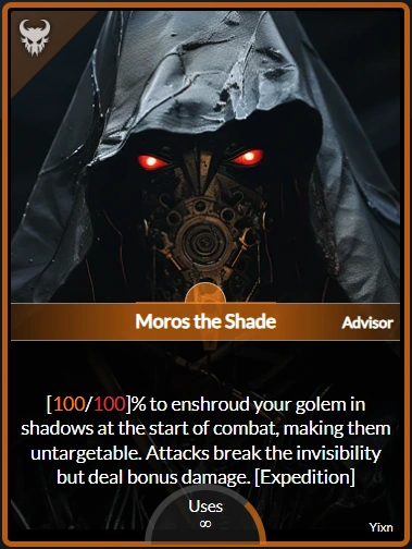 Moros the Shade | Golem Overlord Wiki | Fandom