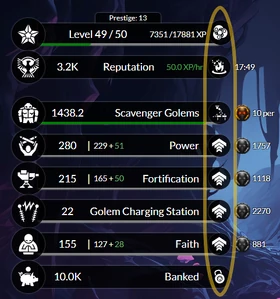Player Stats | Golem Overlord Wiki | Fandom