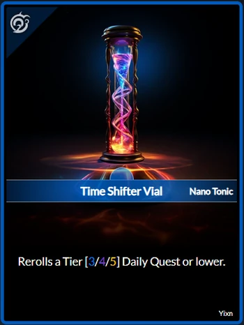 Time Shifter Vial | Golem Overlord Wiki | Fandom