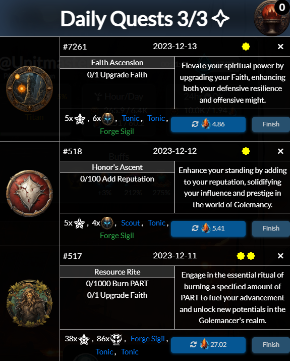 Quests Golem Overlord Wiki Fandom