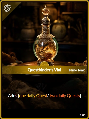 Questbinder's Vial | Golem Overlord Wiki | Fandom
