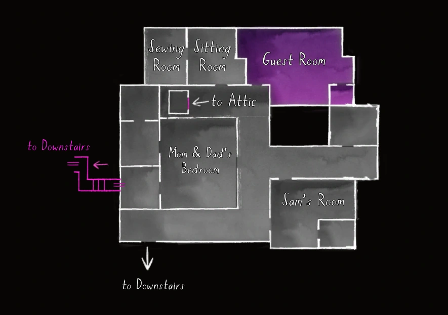 Guest Room | Gone Home Wiki | Fandom