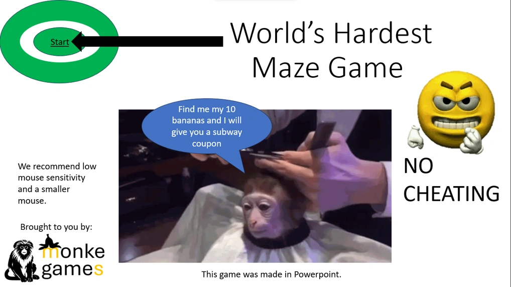 World's Hardest Maze Game | Gooberverse Wiki | Fandom