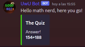Quiz | Good Bot Wiki | Fandom