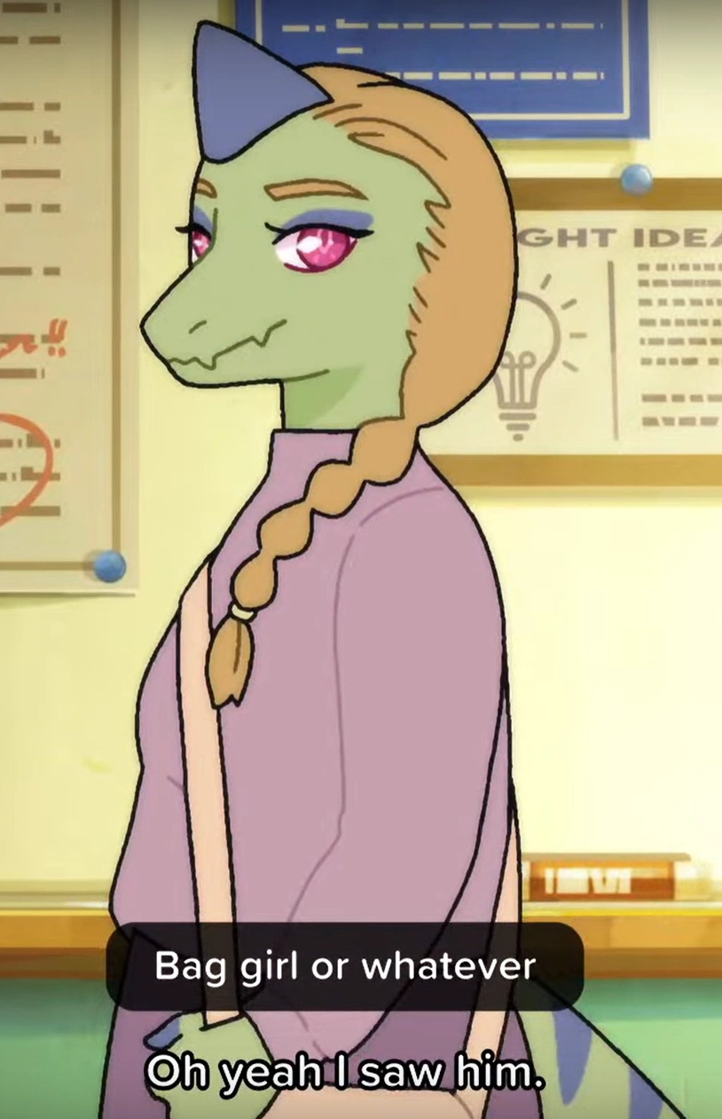 Bag Girl | Goodbye Volcano High Wiki | Fandom