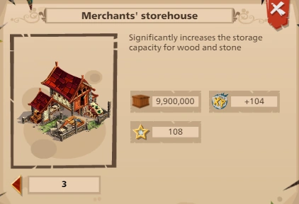 Merchants' storehouse | GoodGame Empire Wiki | Fandom