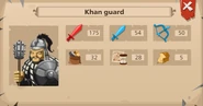 Khan Guard | GoodGame Empire Wiki | Fandom