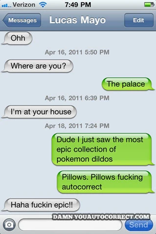 Pokemon dildo autocorrect | Goof Wiki | Fandom