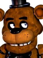 The version of Freddy Fazbear that originates from Goofy Custom Night ...