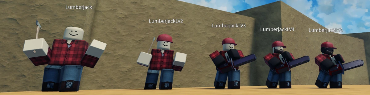Lumberjack | Goofy Tower Defense Official Wiki | Fandom