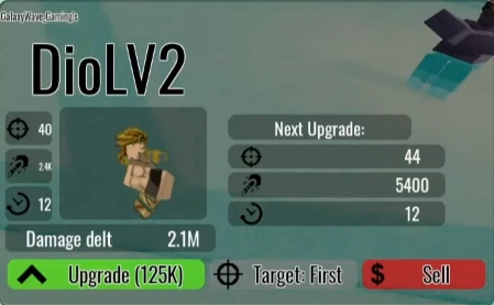 Dio | Goofy Tower Defense Official Wiki | Fandom