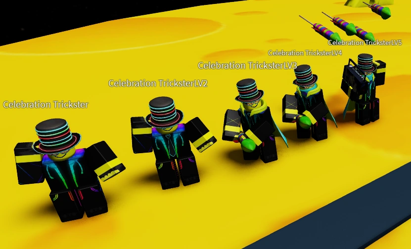 Celebration Trickster | Goofy Tower Defense Official Wiki | Fandom