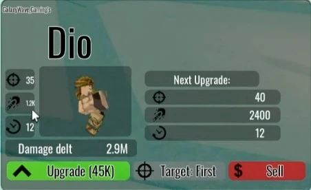 Dio | Goofy Tower Defense Official Wiki | Fandom