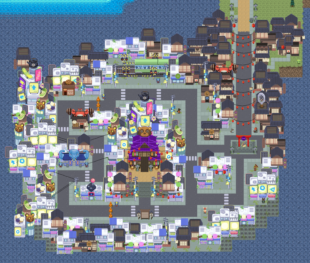 Tanooki City | Google Doodle Champion Island Games Wiki | Fandom