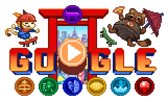 Doodle Champion Island Games (July 25) | Google Doodles Wiki | Fandom
