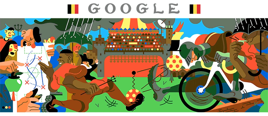 World Cup 2018 - Day 24 | Google Doodles Wiki | Fandom