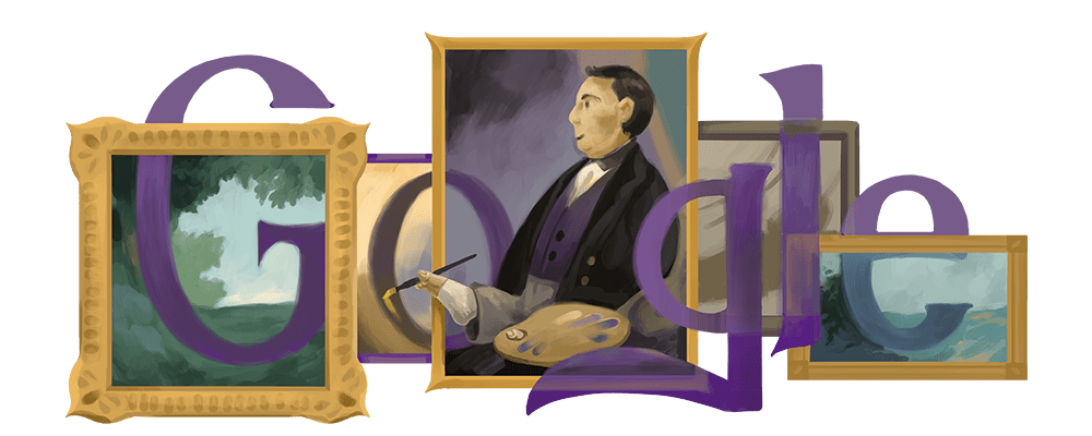 Louis Joseph César Ducornet's 218th Birthday | Google Doodles Wiki | Fandom