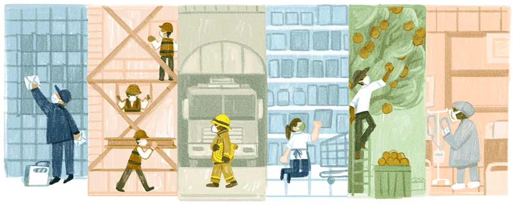 Labour Day 2021 | Google Doodles Wiki | Fandom