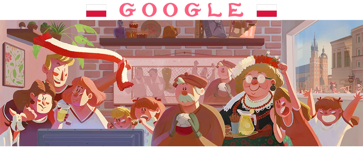 World Cup 2018 - Poland | Google Doodles Wiki | Fandom