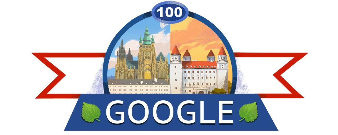 100th Anniversary of Czechoslovakia | Google Doodles Wiki | Fandom