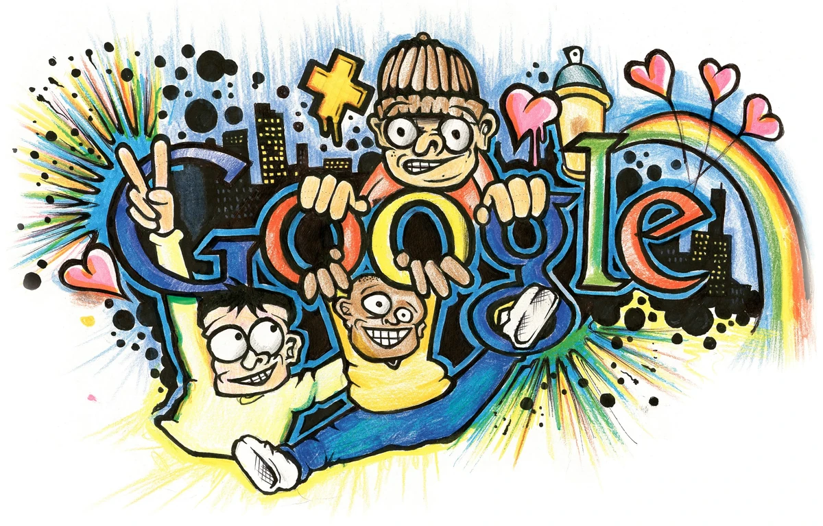 Doodle 4 Google 2008 - UK | Google Doodles Wiki | Fandom