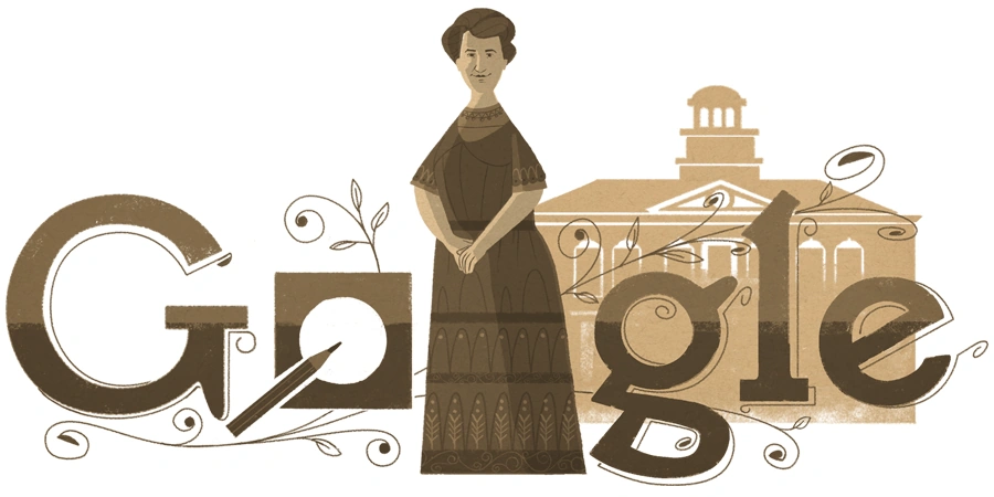 Aletta Jacobs’ 163rd Birthday | Google Doodles Wiki | Fandom