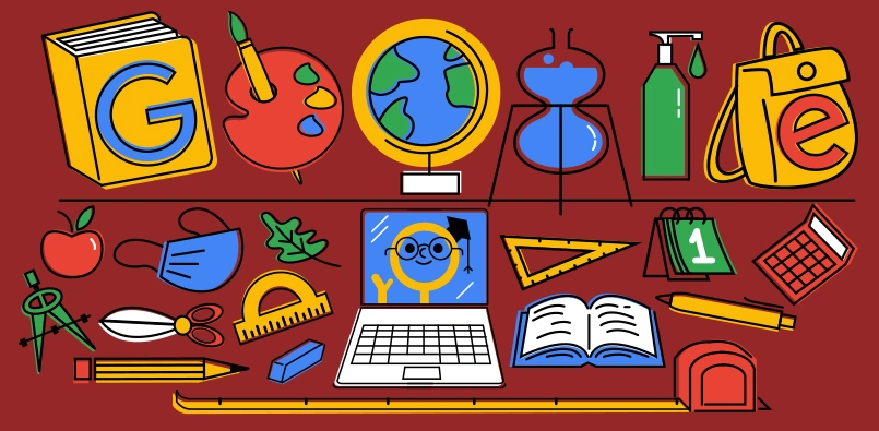 First Day of School 2020 (October 5) | Google Doodles Wiki | Fandom