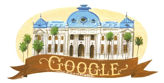 200th Anniversary of Chile's National Library | Google Doodles Wiki ...