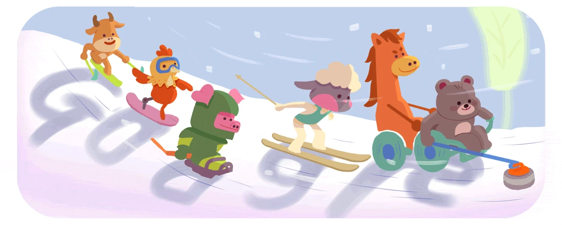 Winter Games 2022 Begin! (Mar 4) | Google Doodles Wiki | Fandom