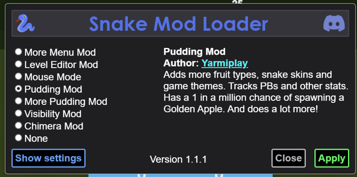 Mod Loader | Google Snake Game Wiki | Fandom