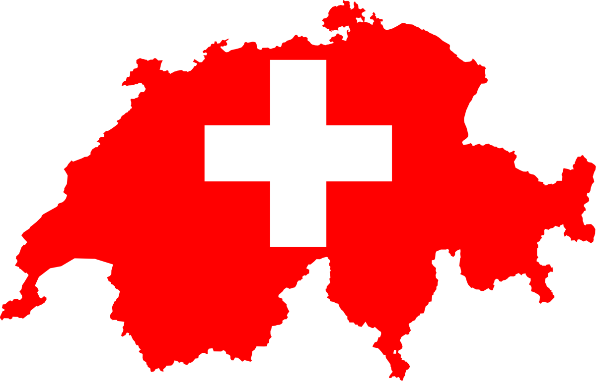 Switzerland map in europe google maps