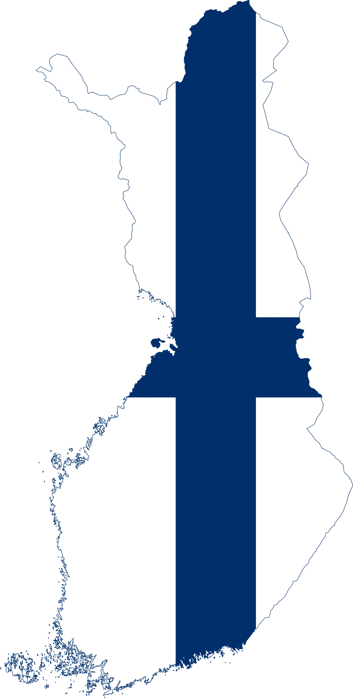 Finland on google maps