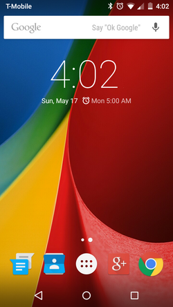 Android Lollipop Screenshots