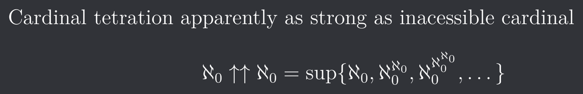 User blog:Nihilusbackagain1/Cardinal tetration | Googology Wiki | Fandom