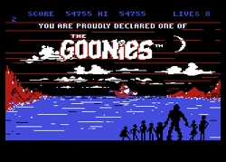 Goonies Atari 800